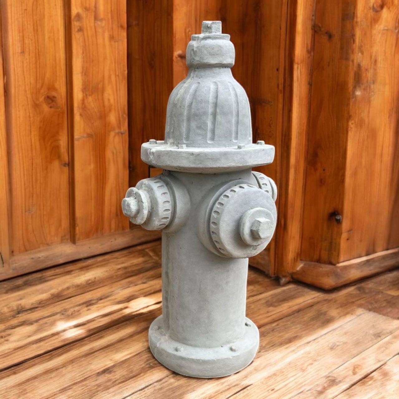Detailed Fire Hydrant Statue Outdoor Stone Sculpture Water Pomp for ...