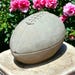 Football Ball Stone Statue Concrete American Football Figure Detailed ...