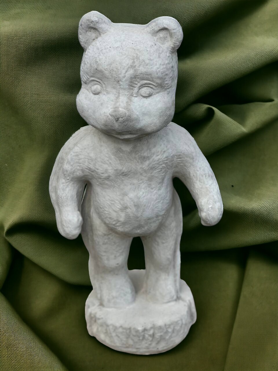Teddy Bear Detailed Statue Concrete Standing Bear Sculpture Creative ...
