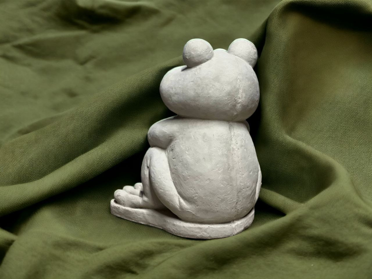 Happy Standing Frog Figure Massive Frog Sculpture Large - Etsy