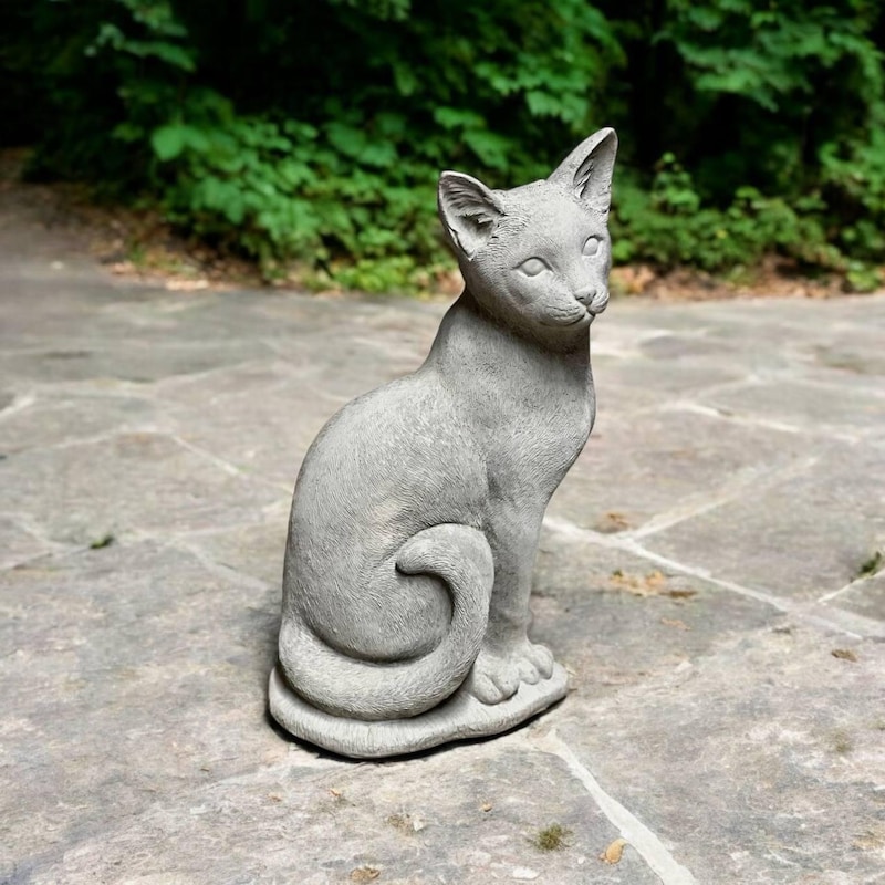 Siamese Cat Statue - Etsy