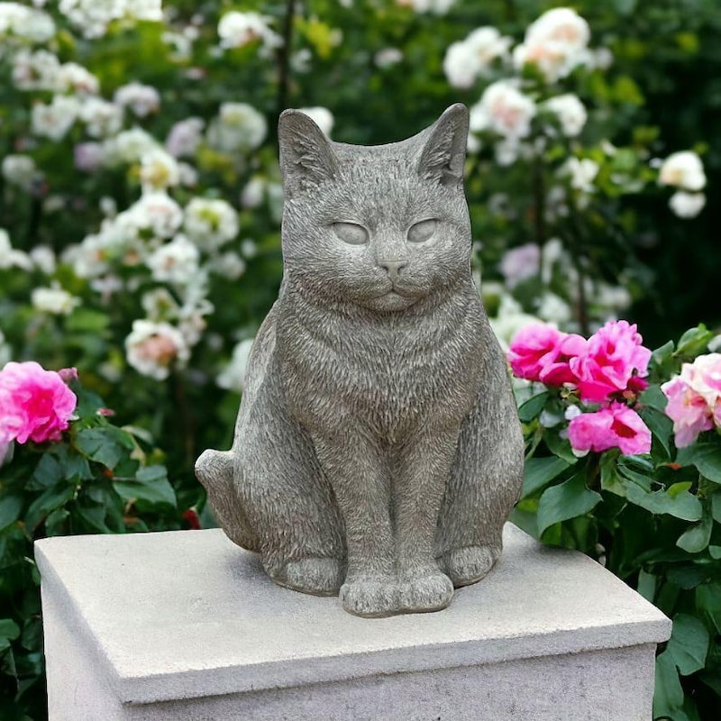 Cat Statue - Etsy