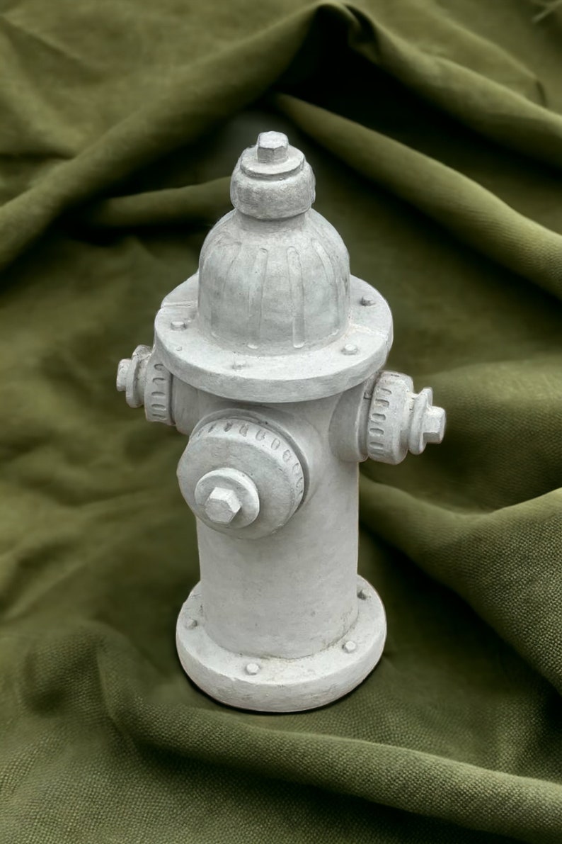 Detailed Fire Hydrant Statue Concrete Water Pomp Figurine - Etsy