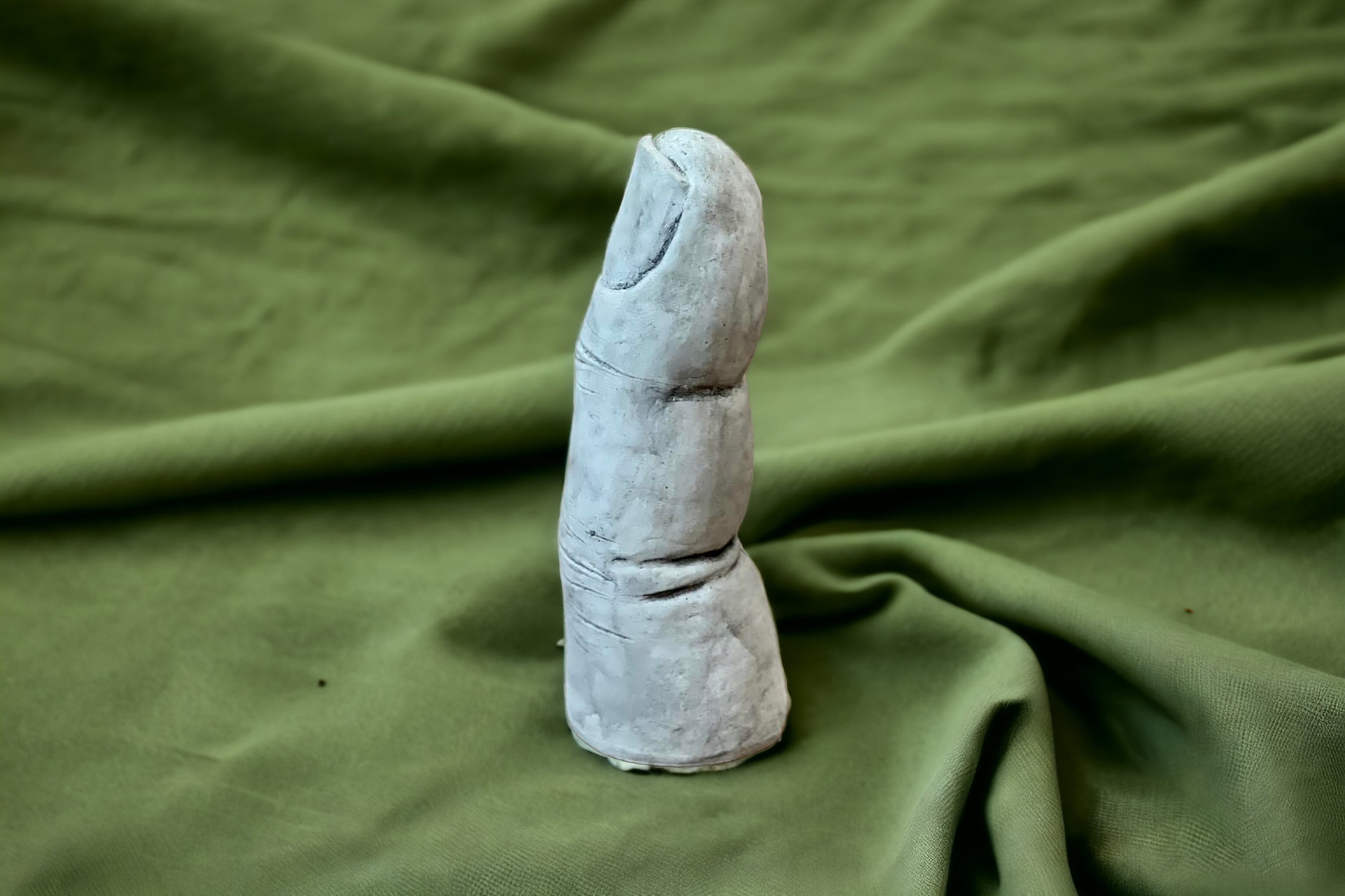 Middle Finger Statue Concrete Finger Figurine Massive Garden - Etsy