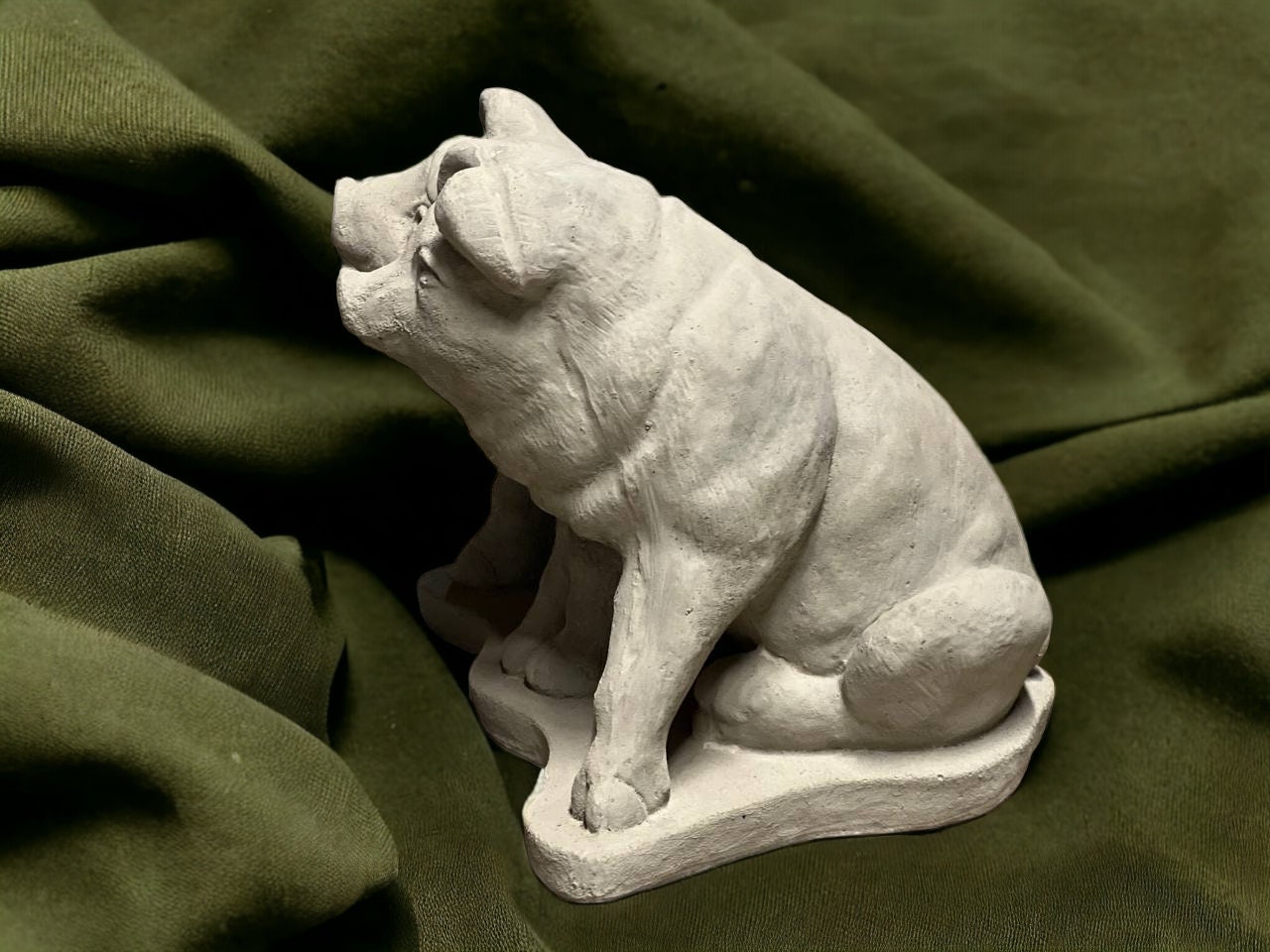 Massive Pigs Statue Large Sitting Pig Pals Figure Farm Pig - Etsy