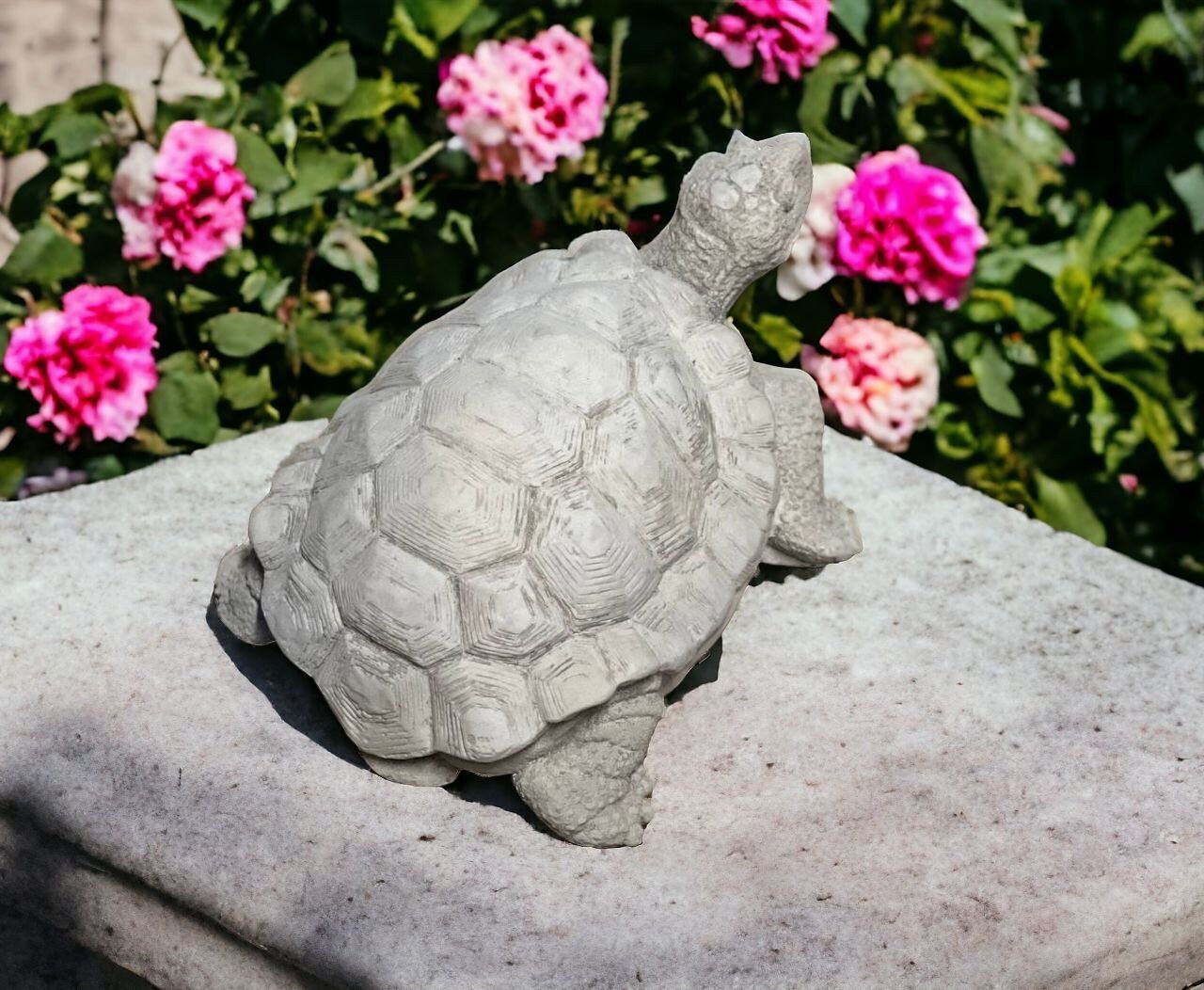 Massive Detailed Turtle Statue Concrete Outdoor Turtle Statuary Cement ...