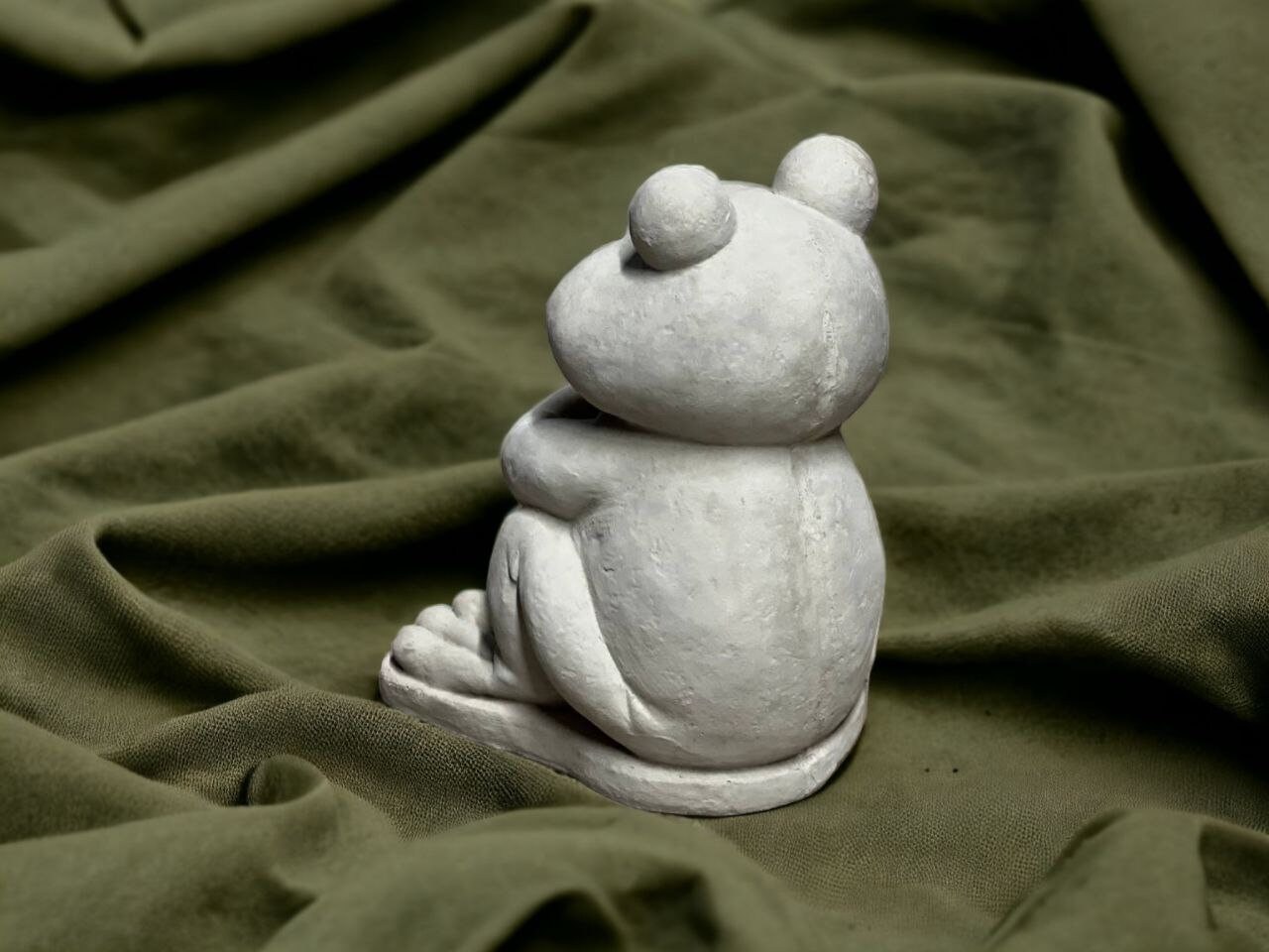 Happy Standing Frog Figure Massive Frog Sculpture Large - Etsy