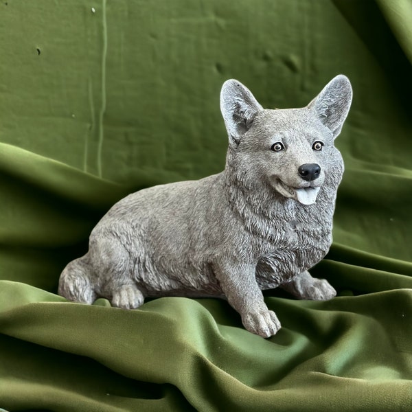 Corgi Statue - Etsy