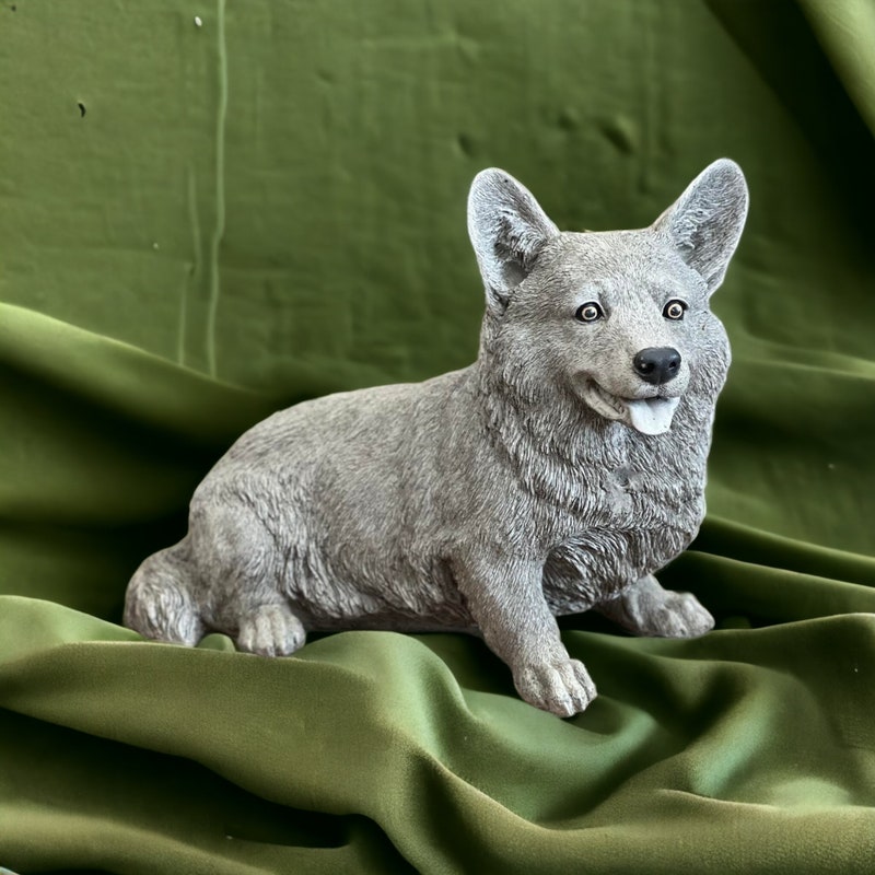Corgi Statue - Etsy