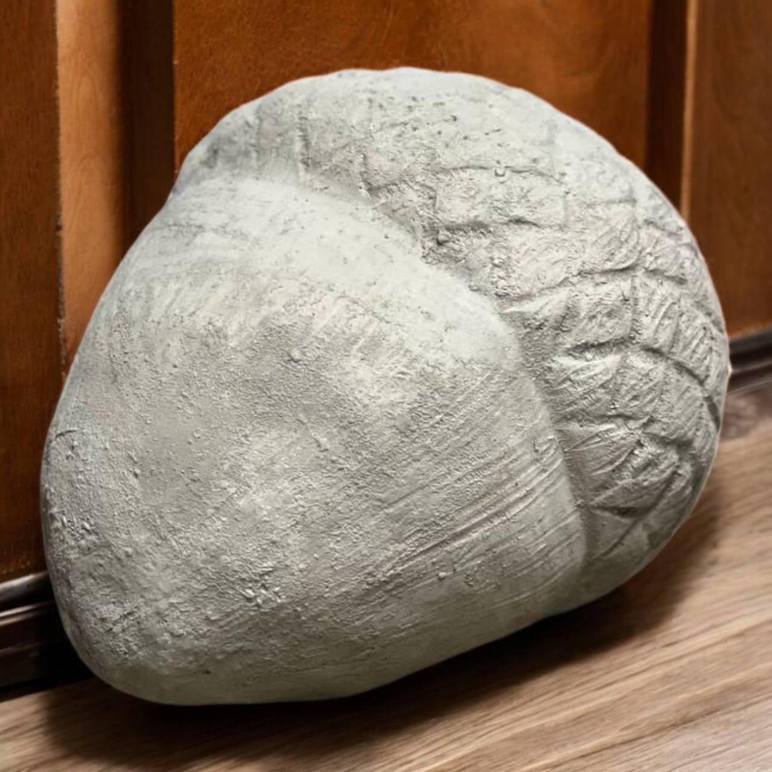Detailed Acorn Statue Forest Acorn Sculpture Wild Nut Figure Realistic ...