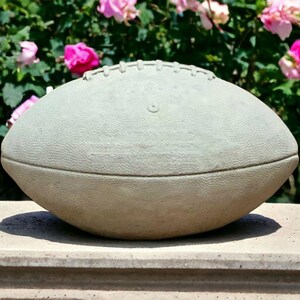 Football Ball Stone Statue Concrete American Football Figure Detailed ...
