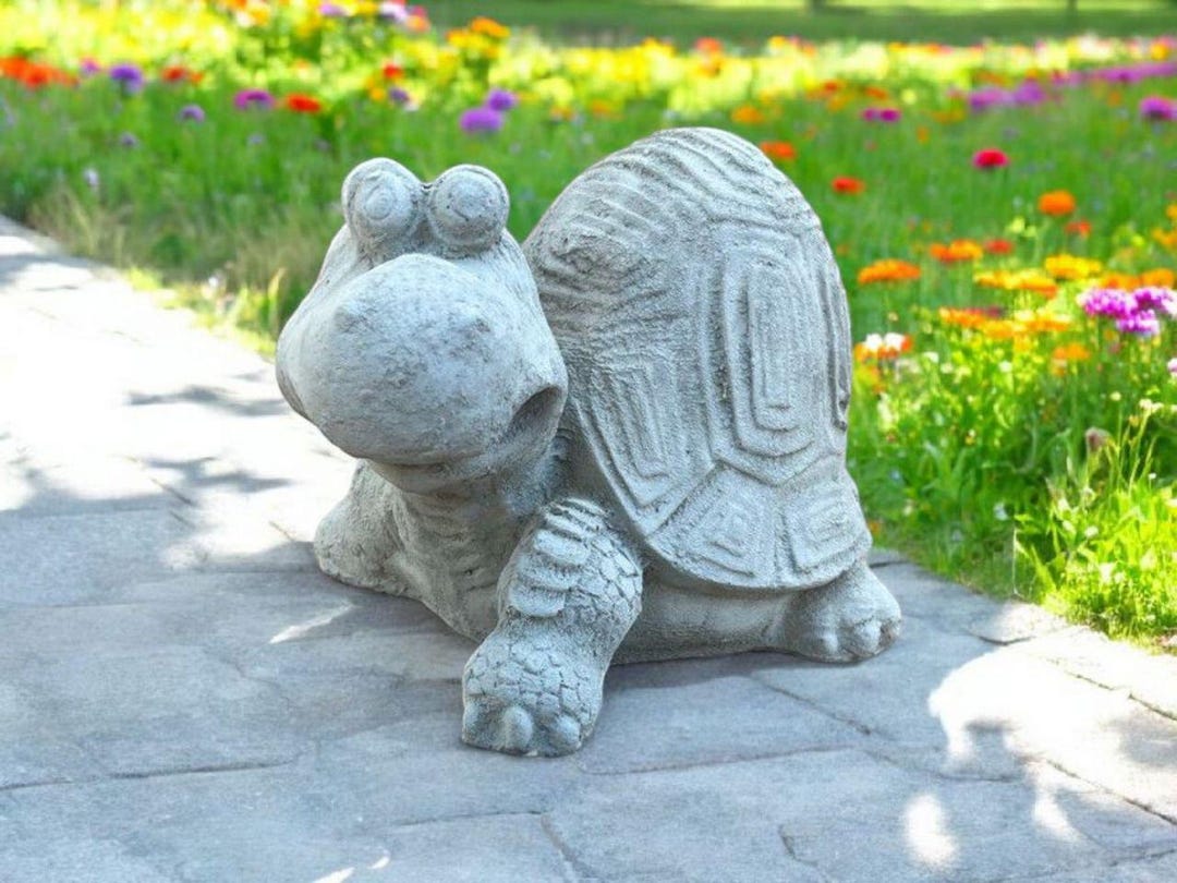 Detailed Turtle Figure Standing Turtle With Big Eyes Wild Animal ...