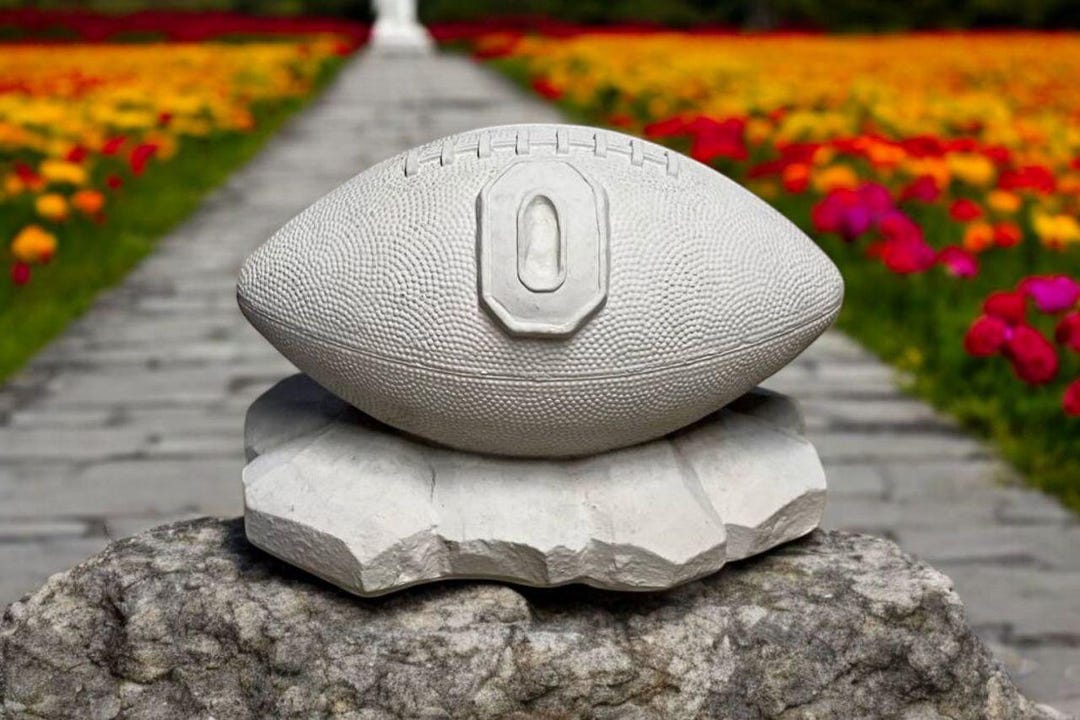 Massive Ohio Ball on Base Figure Football Fans Best Gift Ball for ...