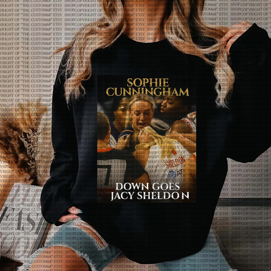 Sophie Cunningham Indiana Fever Basketball Player Step Sisters Vintage ...