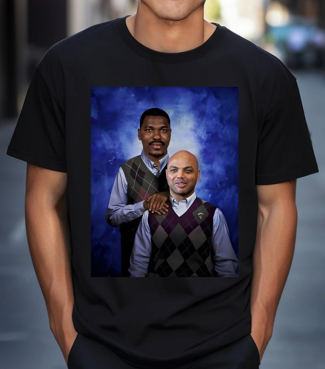 Step Brothers Charles Barkley Hakeen Olajuwon Vintage 90s Tshirt ...