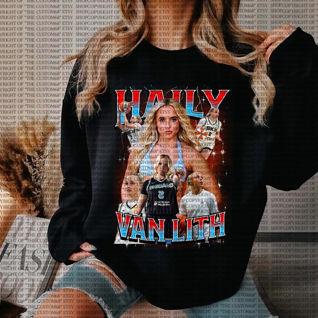 Haily Van Lith Bootleg Shirt Vintage Sweatshirt Chicago Sky Merch ...