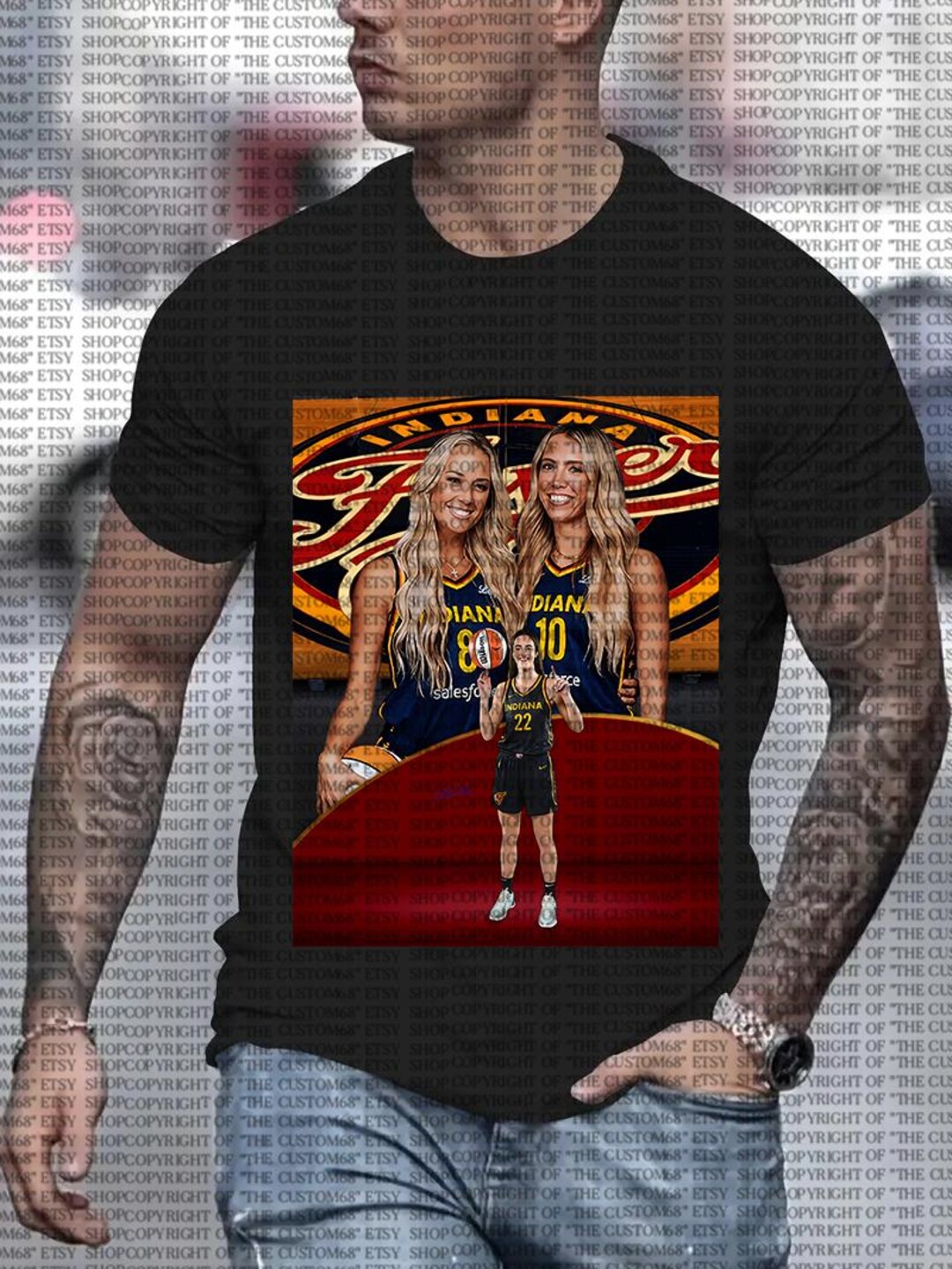 Lexie Hull Sophie Cunningham Indiana Fever Trio Step Sisters Vintage ...