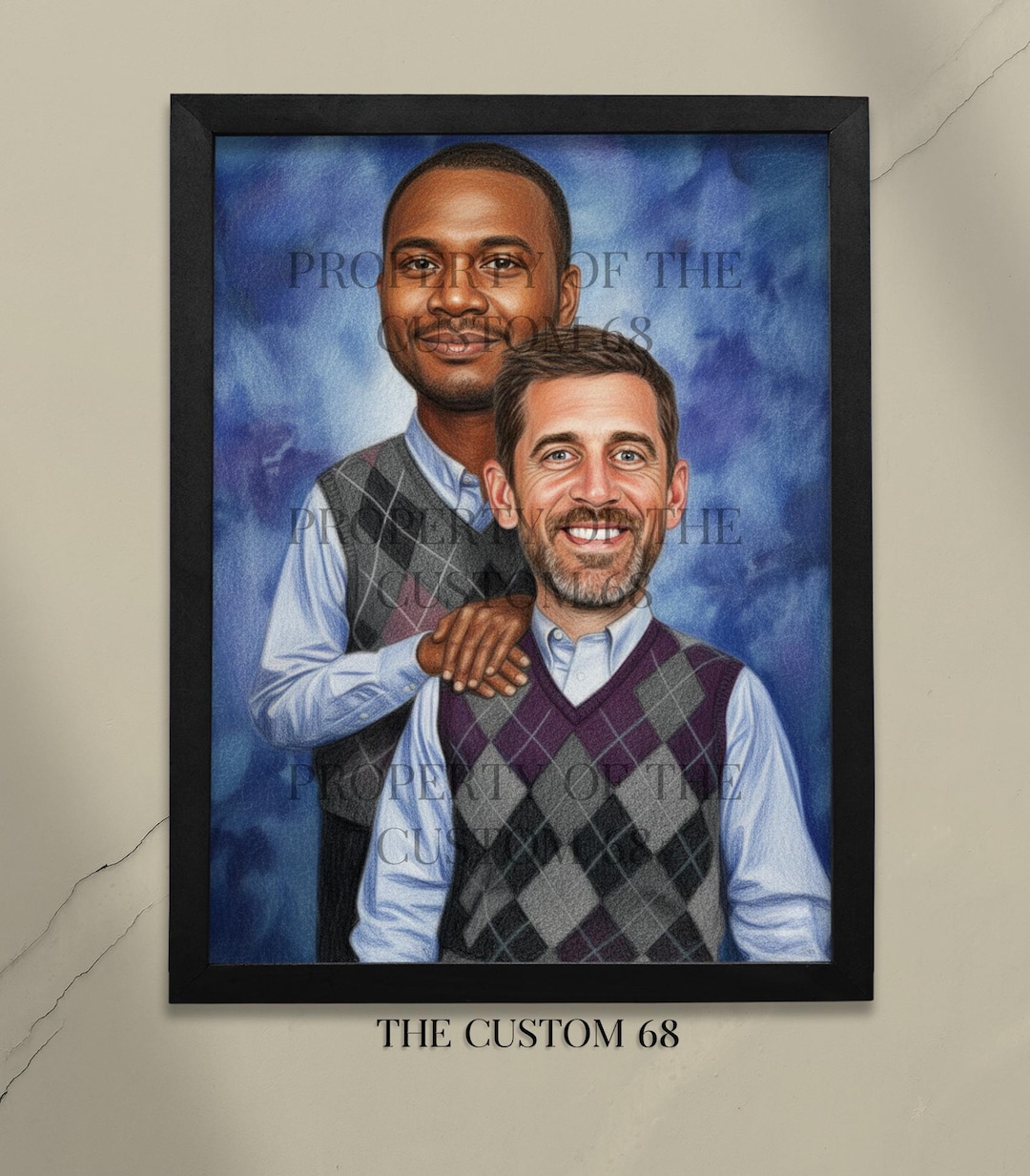 Custom Step Brothers Poster, Step Brothers Family Portrait, Funny ...