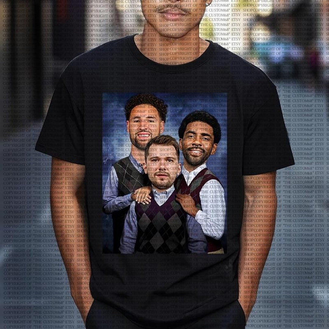 Luka Doncic Klay Thompson Kyrie Irvin Dallas Mavericks Vintage Shirt ...