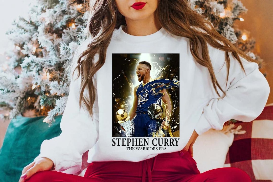 Stephen Curry Vintage 90s Graphic Style Stephen Curry Sweatshirt ...