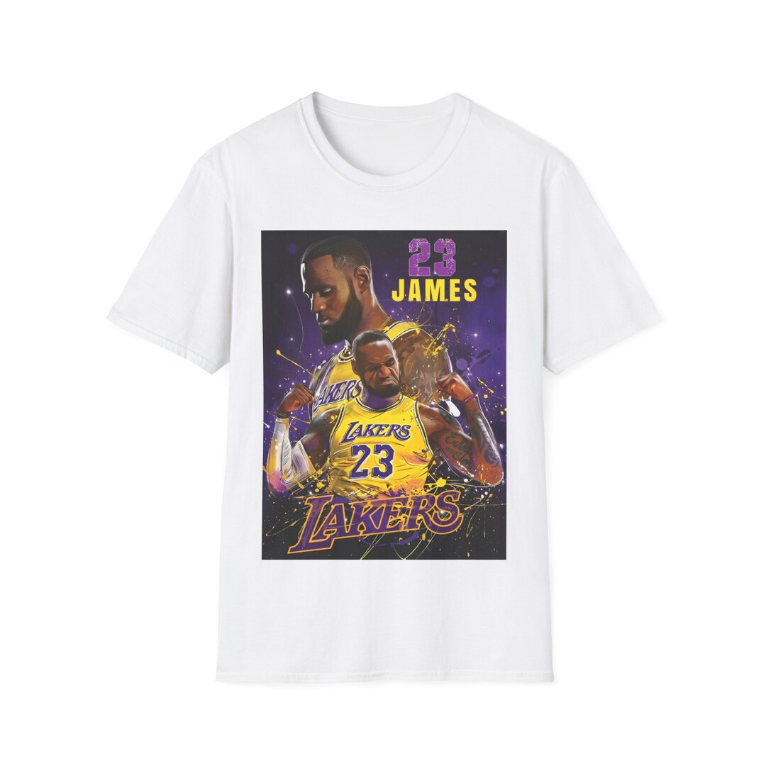 Lebron James Vintage Shirt 90s Lakers Merch Lebron James - Etsy