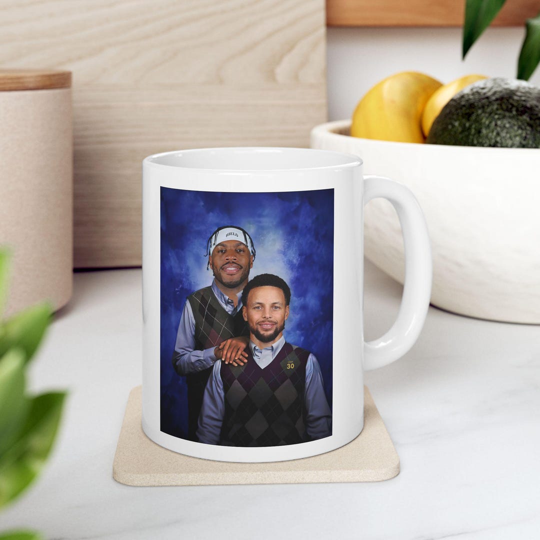 Stephen Curry and Buddy Hield Step Brothers Coffee Mug 11oz-15oz ...