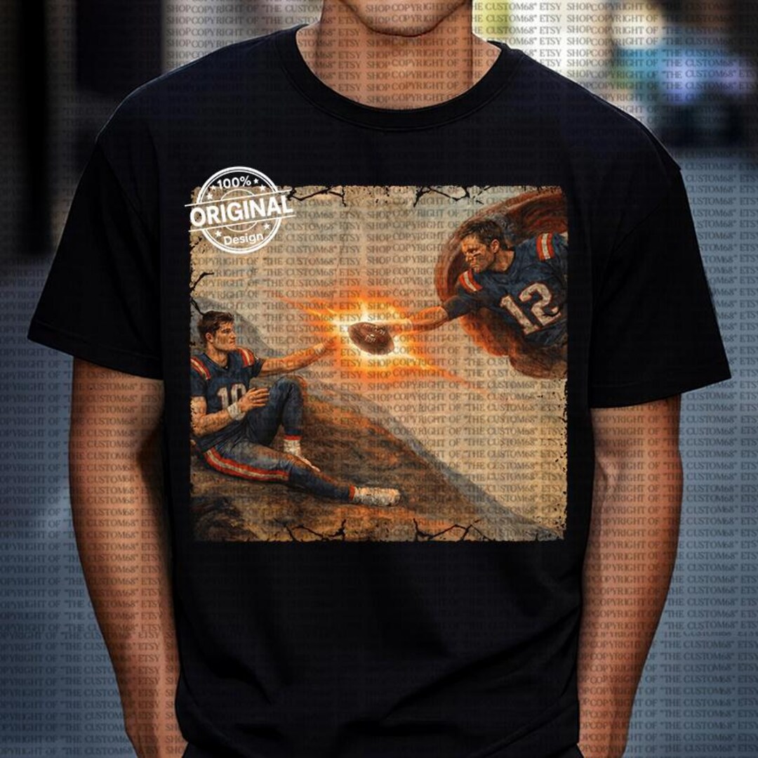 Tom Brady Drake Maye Funny Parody Shirt, New England Football Vintage ...