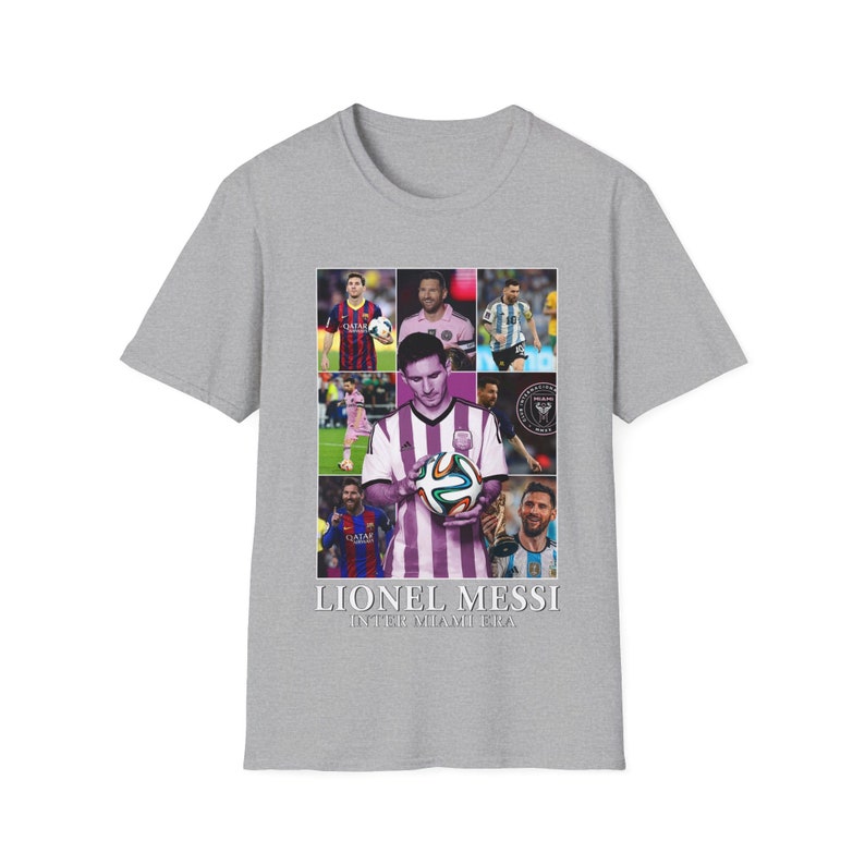 Lionel Messi Inter Miami Soccer Team Shirt Messi Graphic Tshirt ...