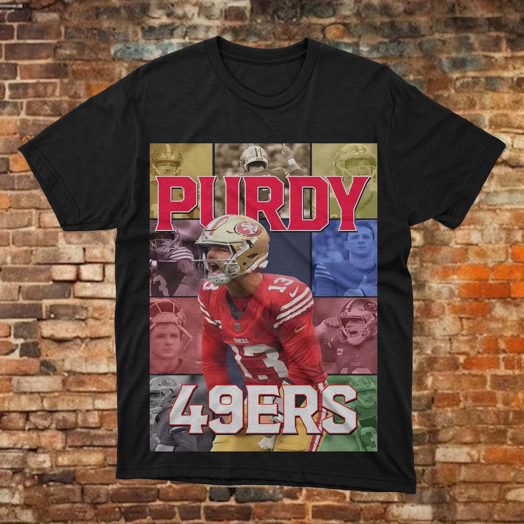 Brock Purdy San Francisco 49ers Shirt Purdy Tshirt Vintage Tshirt NFL ...