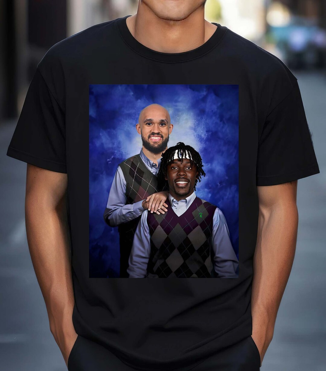 Step Brothers Derrick White Jrue Holiday Vintage 90s Tshirt Handmade ...