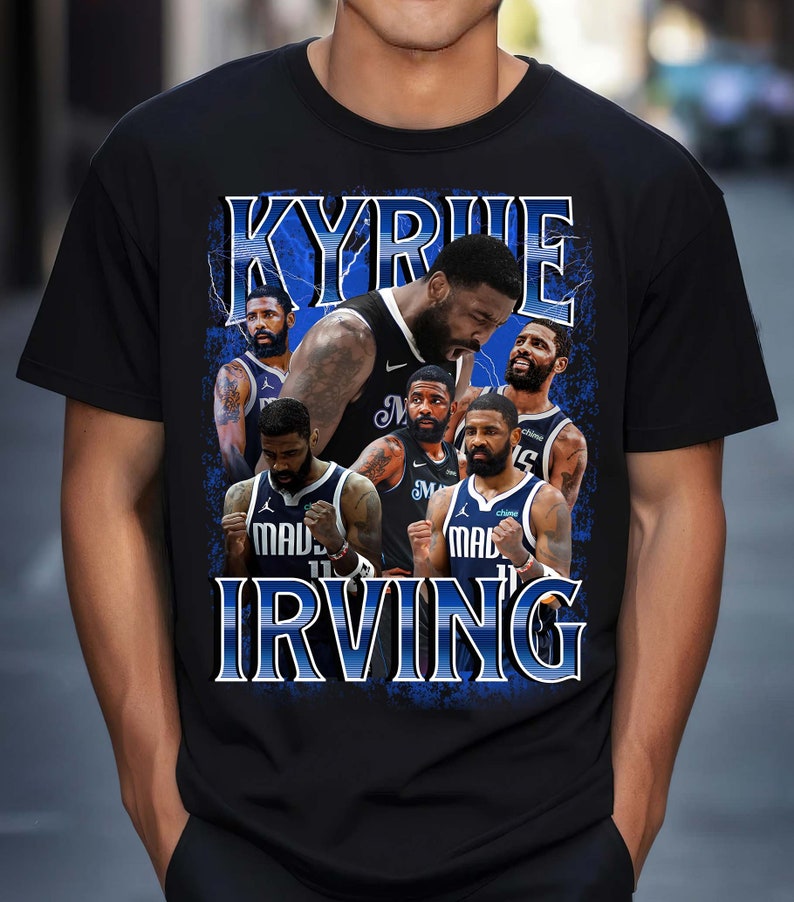 Kyrie Irving Dallas Mavericks Bootleg Inspired Tshirt Basketball ...