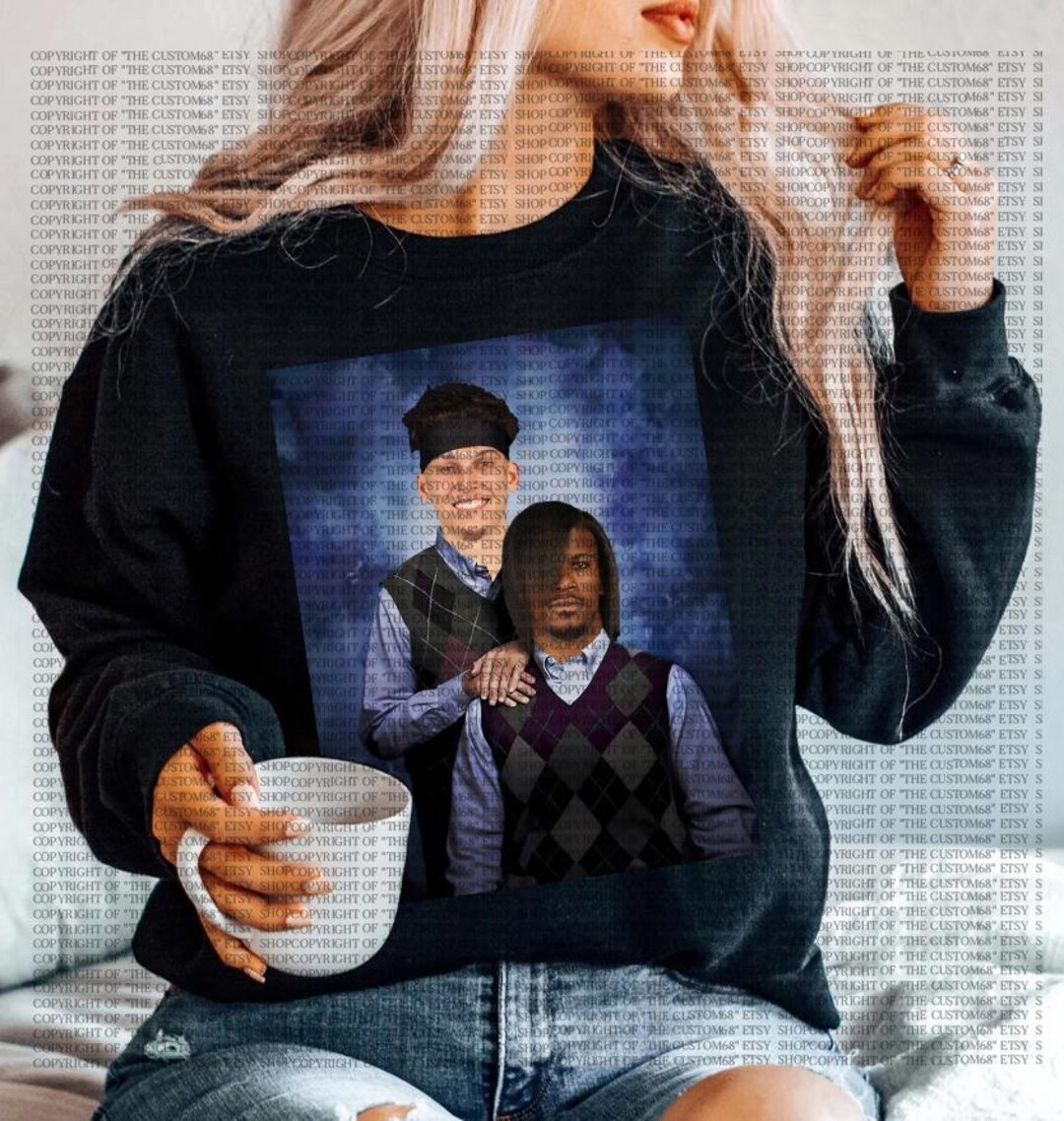 Jimmy Butler Tyler Herro Step Brothers Sweatshirt Miami Heat Vintage ...