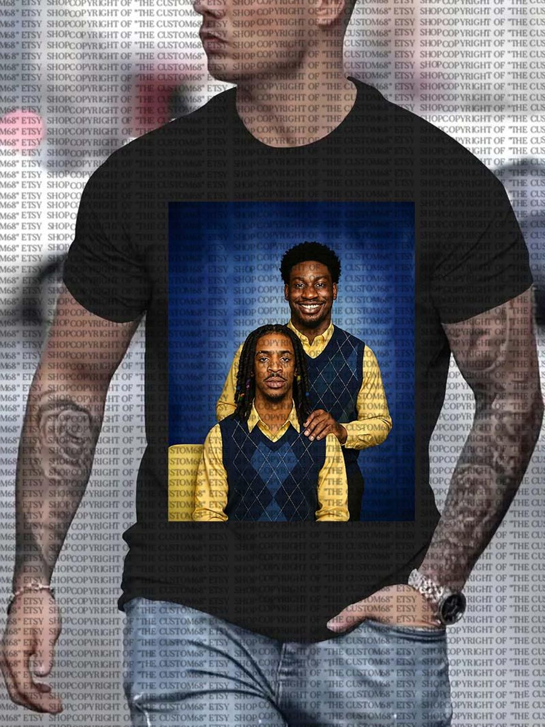 Step Brothers Ja Morant Jaren Jackson Basketball Shirt Custom Step ...