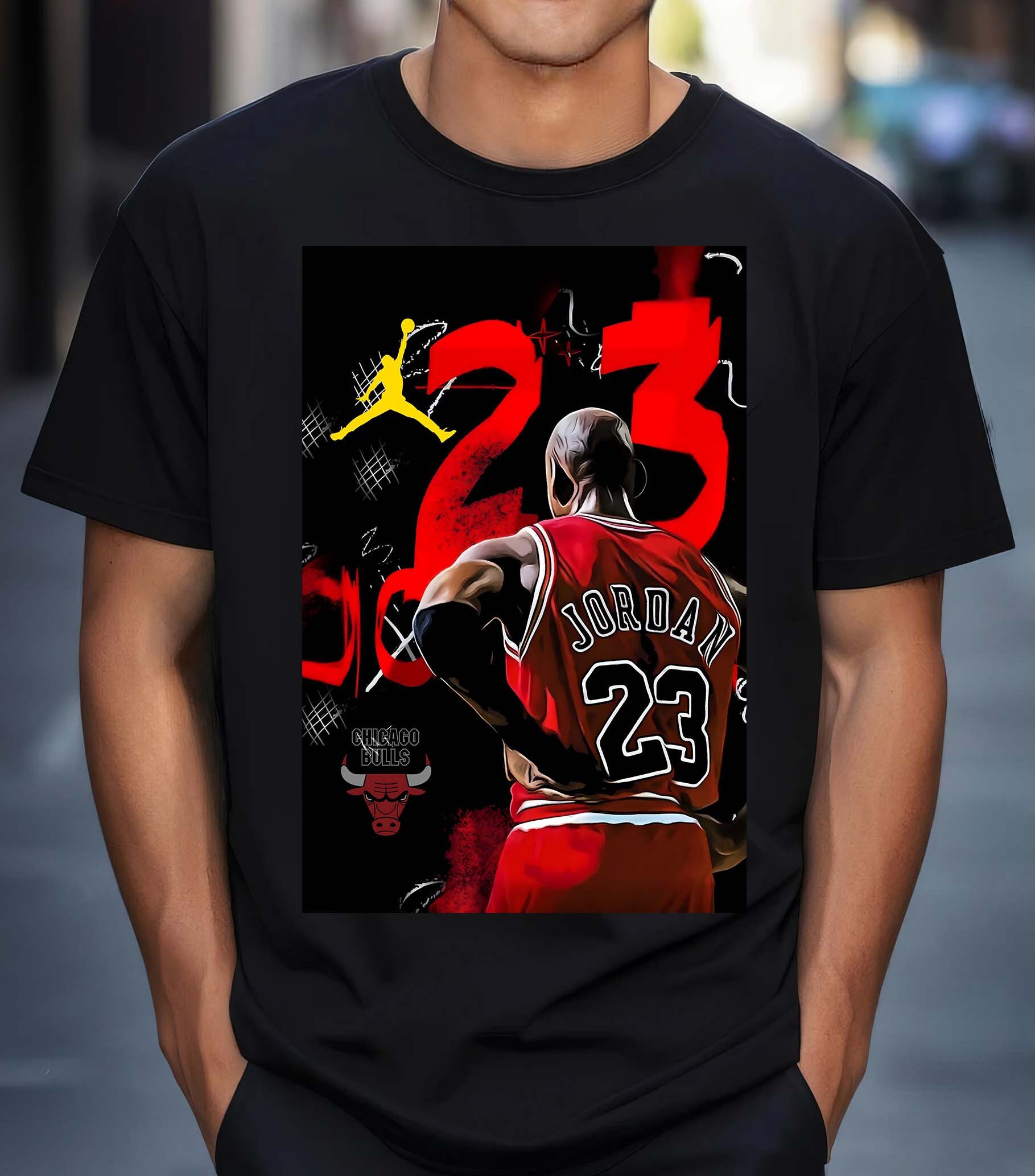 Michael Jordan Vintage 90s Shirt Chicago Bulls Merch Hoodie Sweatshirt ...