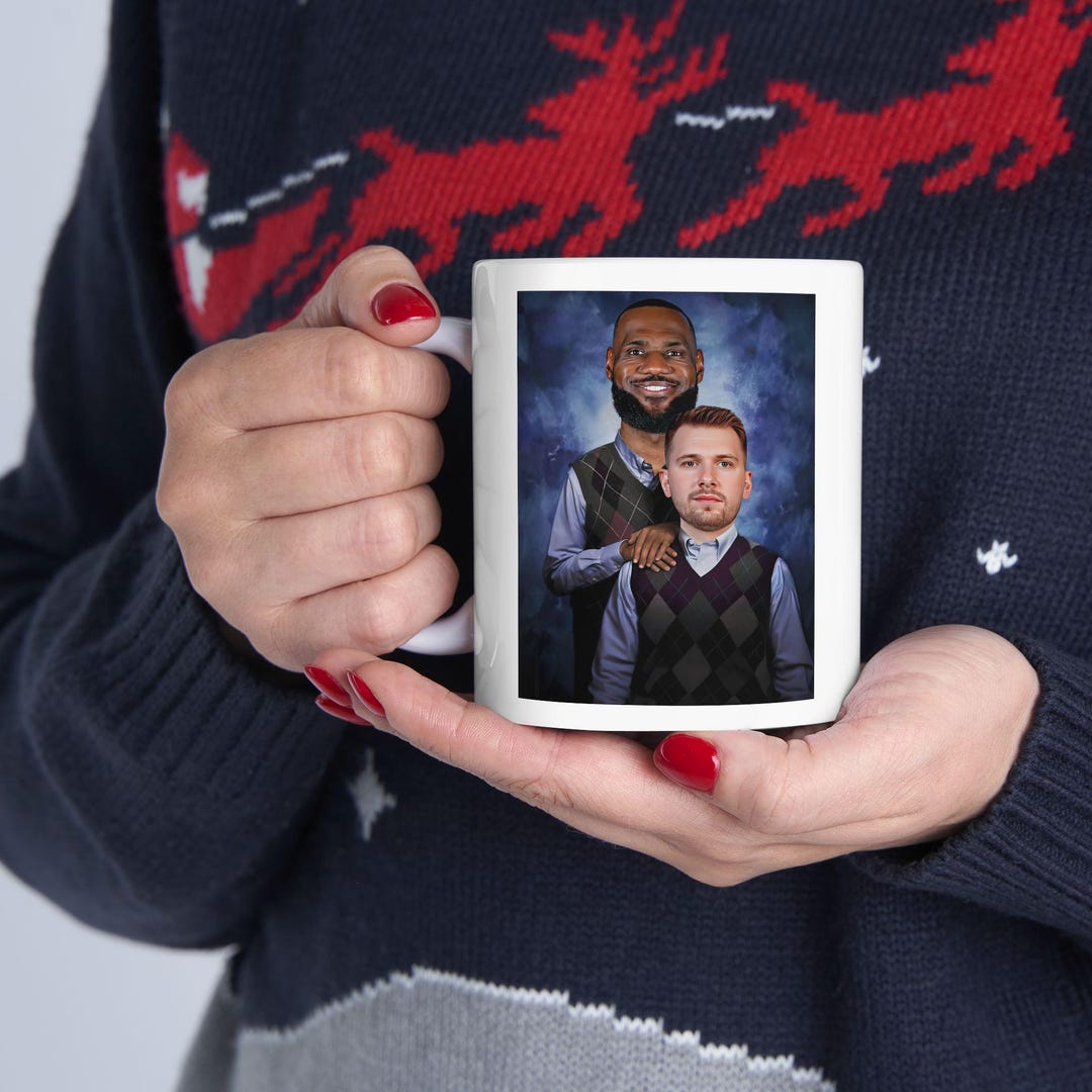 Lebron James Luka Doncic Step Brothers Coffee Mug 11oz-15oz Prestige ...