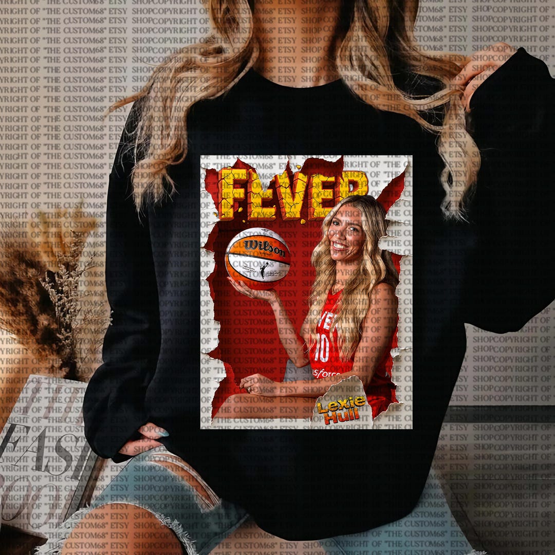 Lexie Hull Indiana Fever Step Sisters Vintage Sweatshirt Indiana Fever