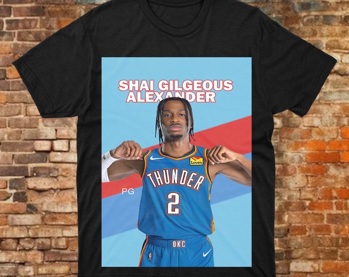 Shai Gilgeous-alexander Back-to Glossy Sticker 3, Water Resistant ...