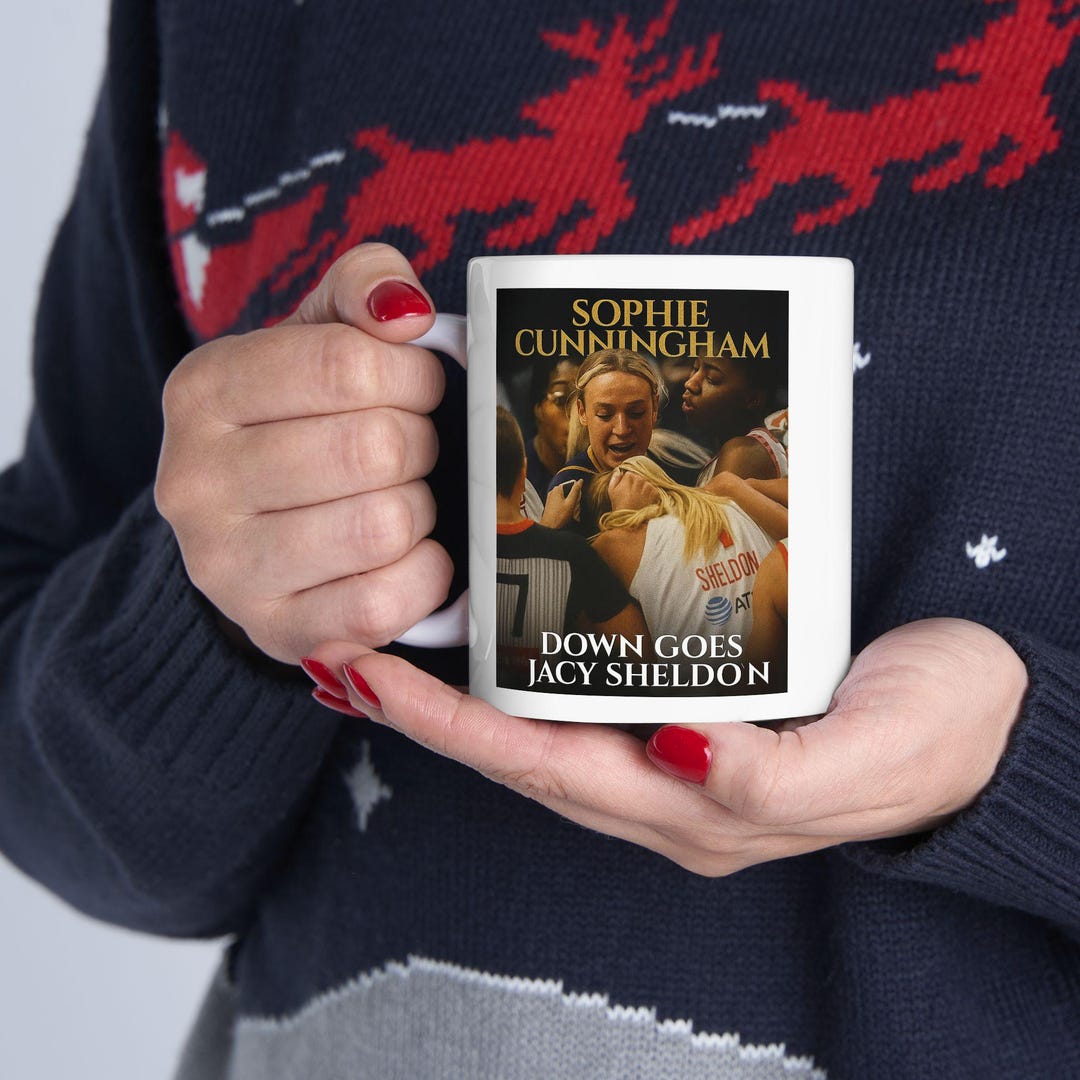 Sophie Cunningham Down Goes Jacy Sheldon Elegant Ceramic Mug Stylish ...