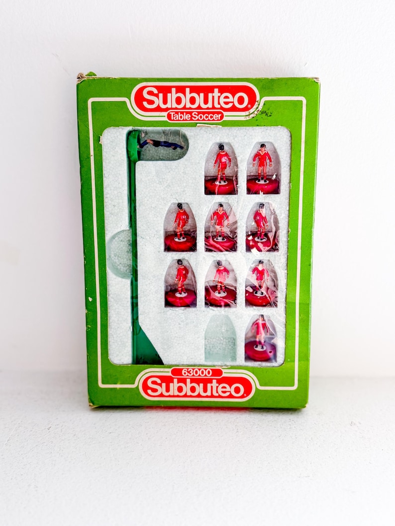 Vintage Subbuteo Table Soccer Liverpool FC Team Set 63000 - Etsy