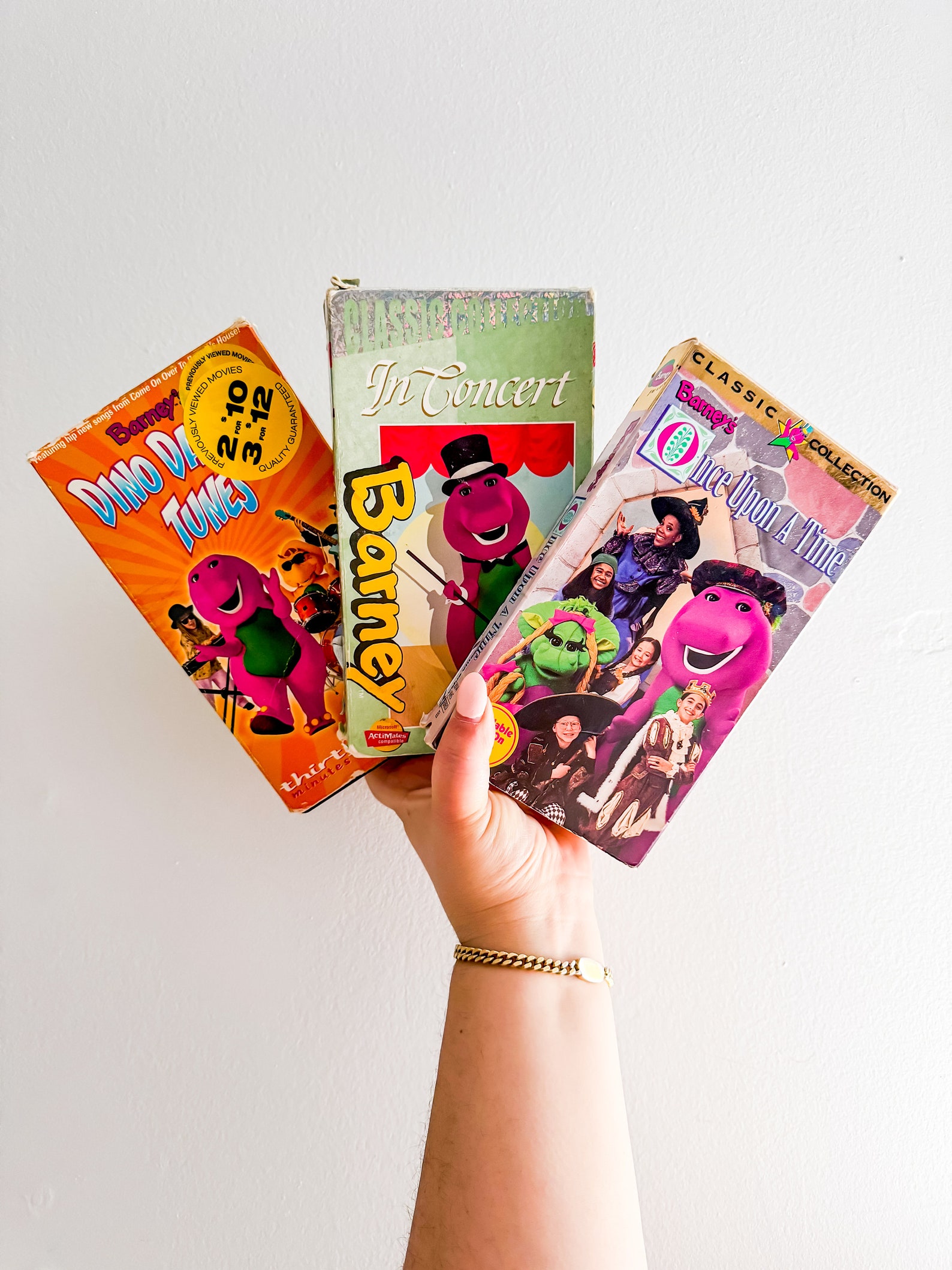 Vintage Barney the Dinosaur VHS Tapes - Etsy