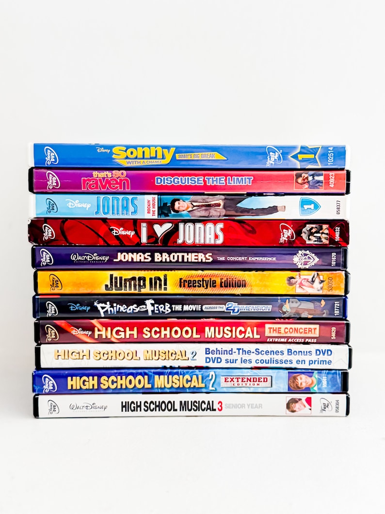 Choose Your Own Nostalgic Disney Channel DVD - Etsy