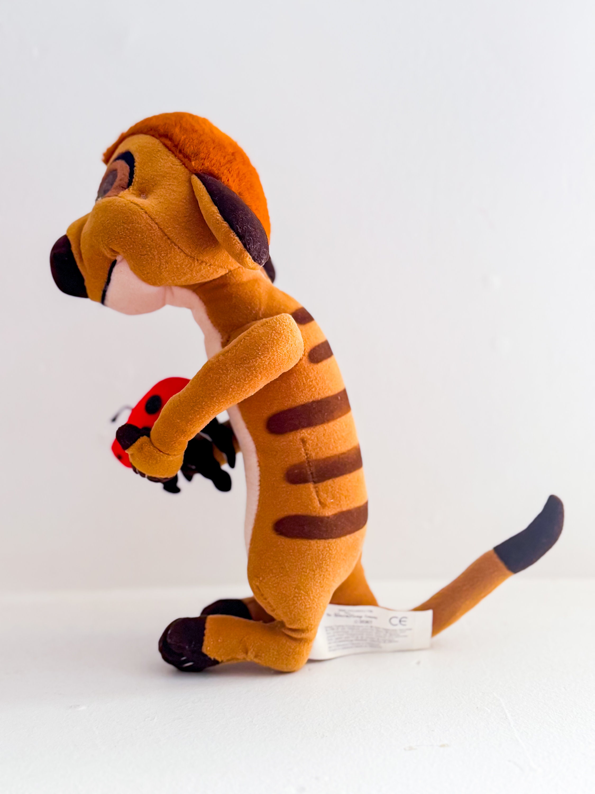 Disney Store the Lion King Timon With Grub Bug Plush 11 Movable Arms ...
