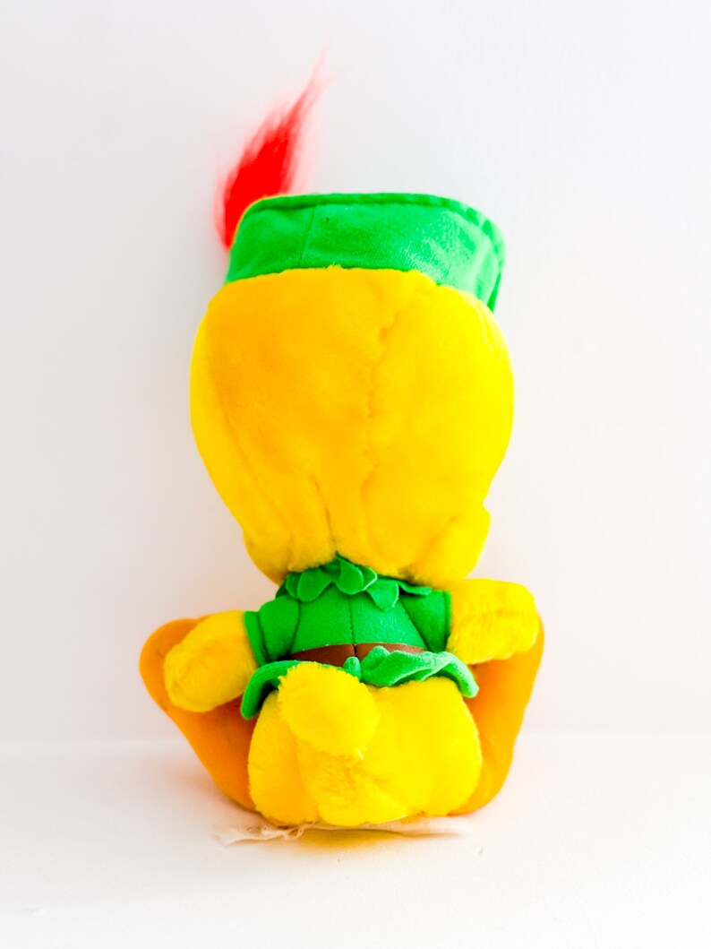 Tweety Bird Plush Vintage Robin Hood Peter Pan Warner Bros 1997 Looney ...