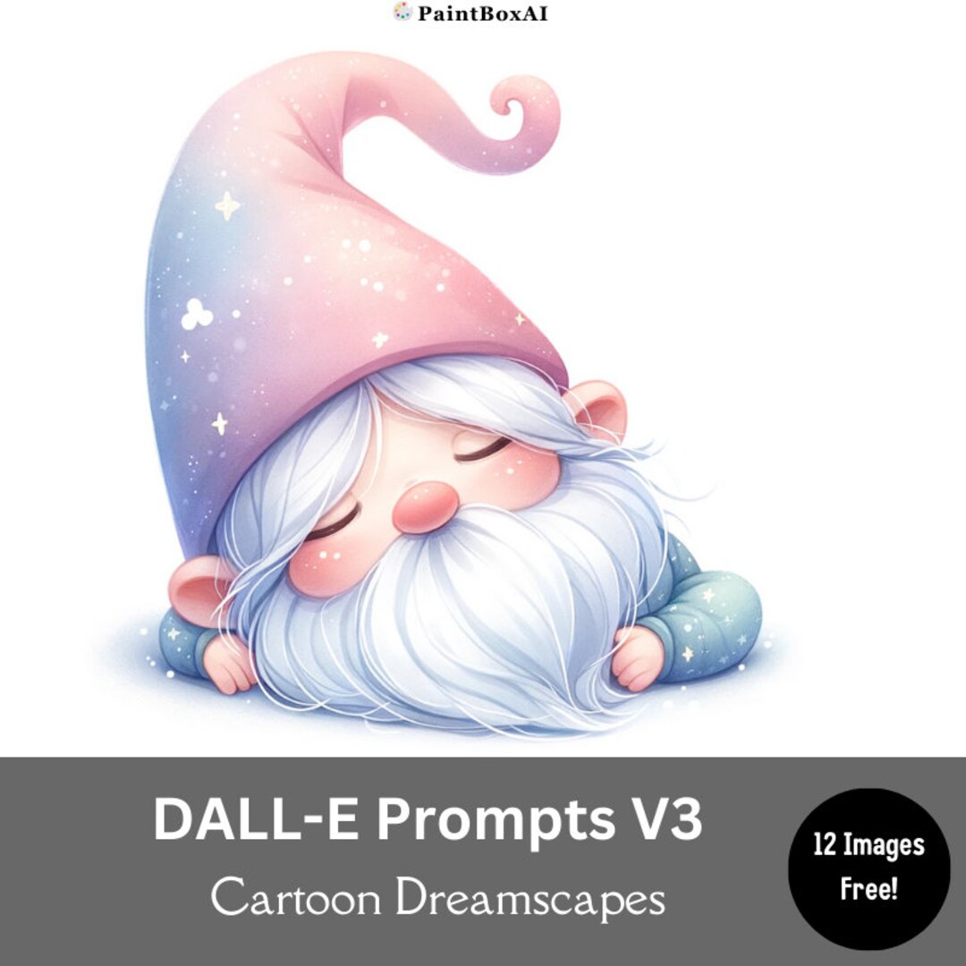 DALL-E 3 Prompts for Cute Cartoons, DALLE V3 Prompts for Dreamlike ...