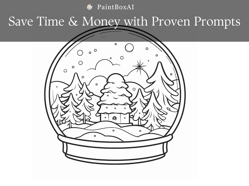 Midjourney Prompts for Coloring Book Pages Kids Coloring - Etsy