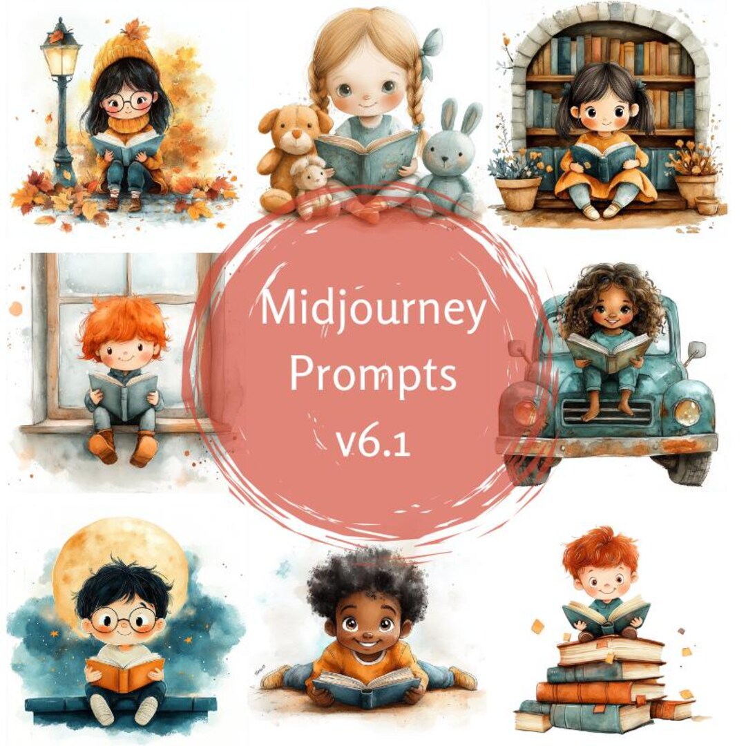 Midjourney Prompts for Children Cartoon Characters, AI Prompts for Kids ...