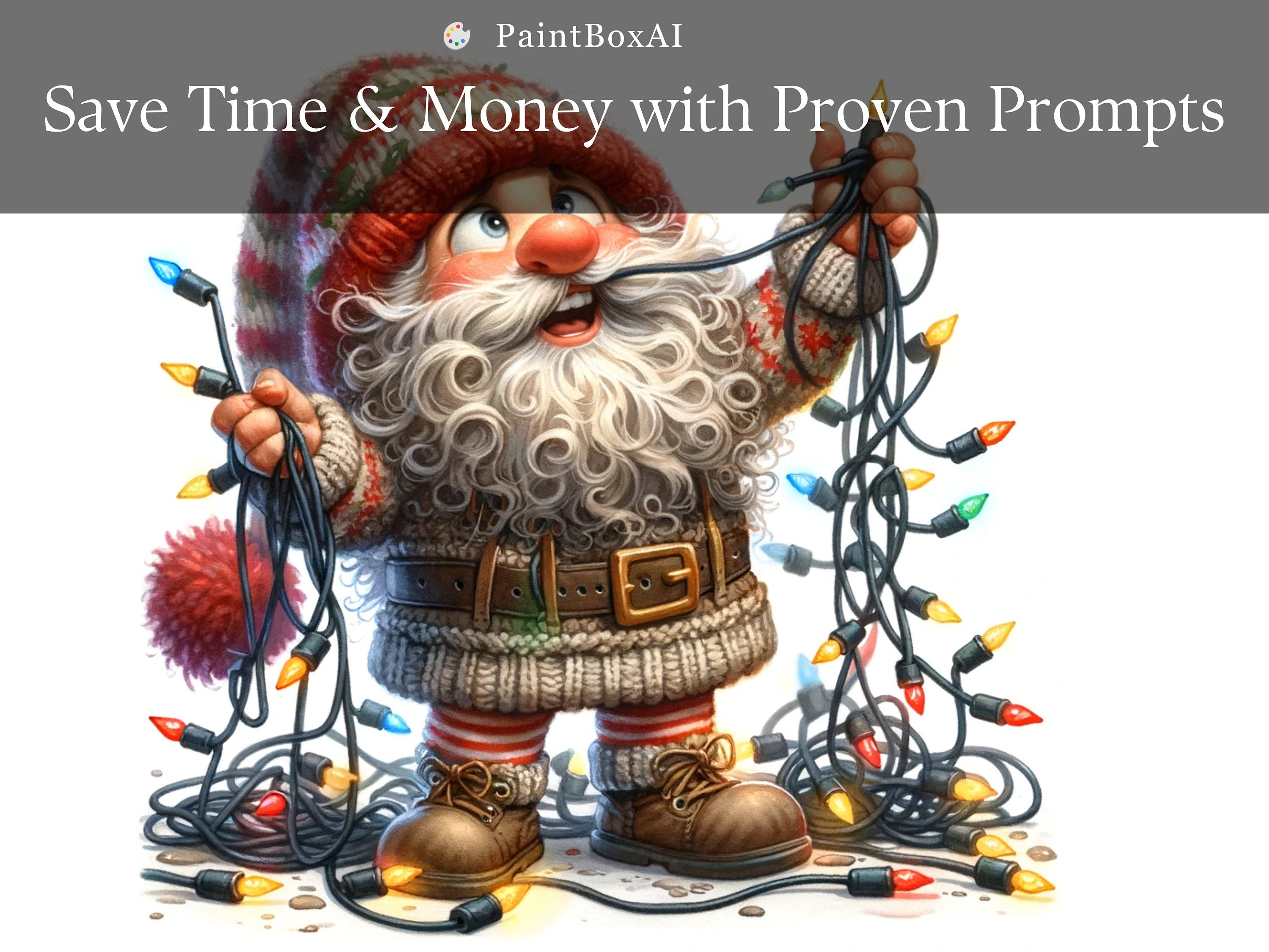 DALL-E 3 Prompts for Funny Gnome Illustrations, DALLE V3 Prompts for ...