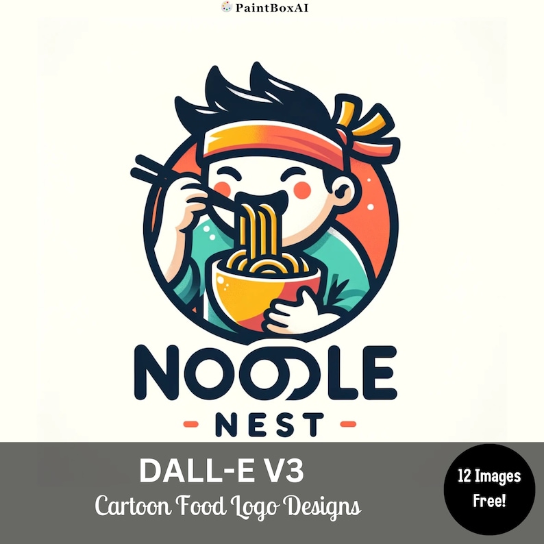 DALL-E 3 Prompts for Cartoon Logo Designs, DALLE V3 Prompts for Food ...