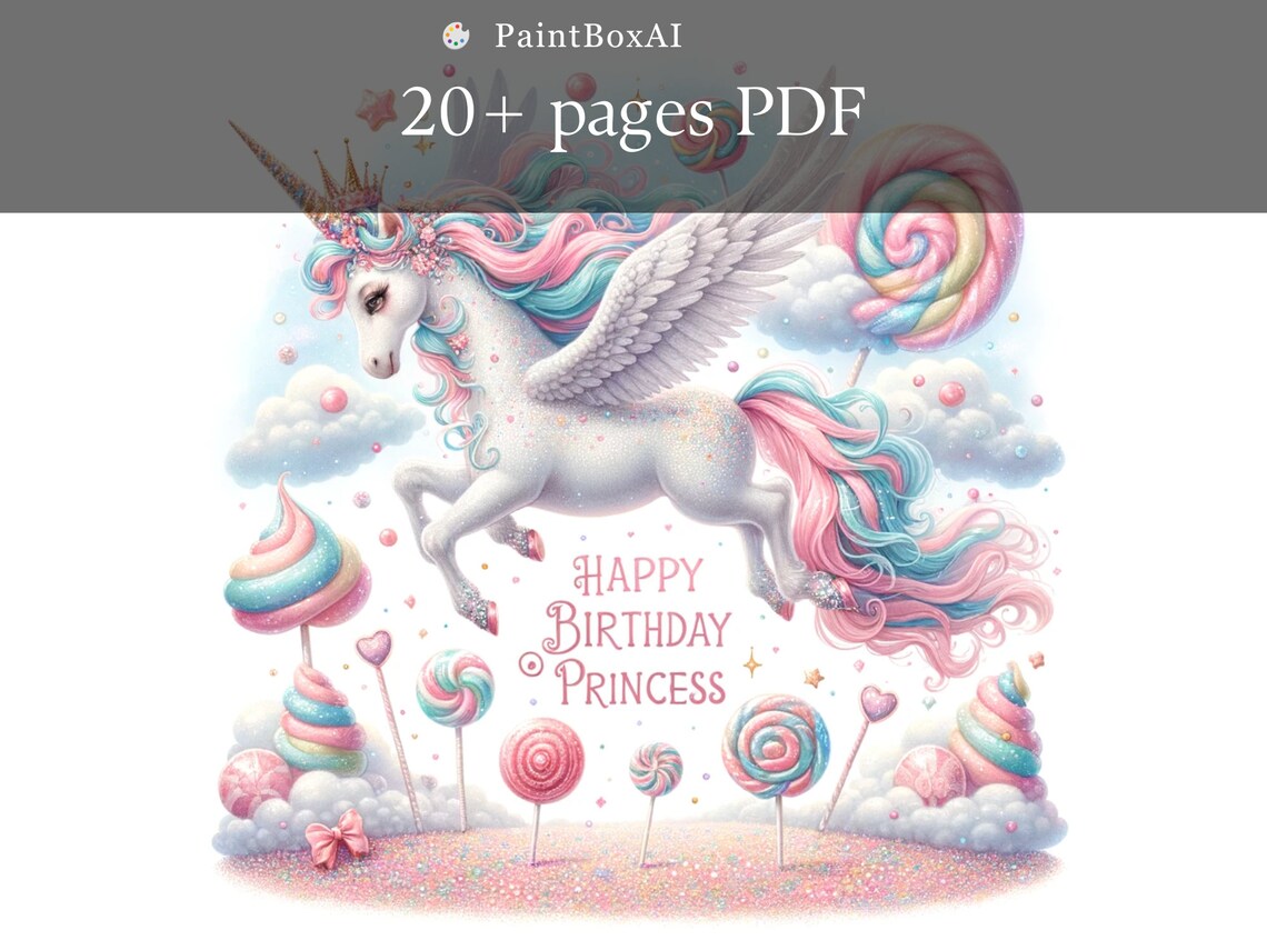 DALL-E 3 Prompts for Candyland Watercolor Fantasies, DALLE V3 Prompts ...
