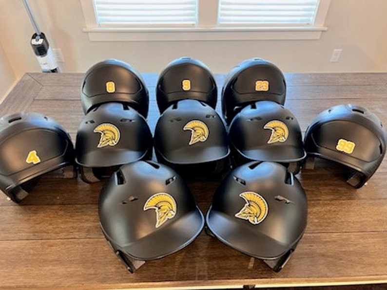 3D Helmet Decals - Etsy